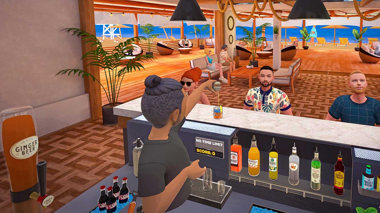 The Mixologist – Ready, set, mix! The Mixologist is a VR bartending ...