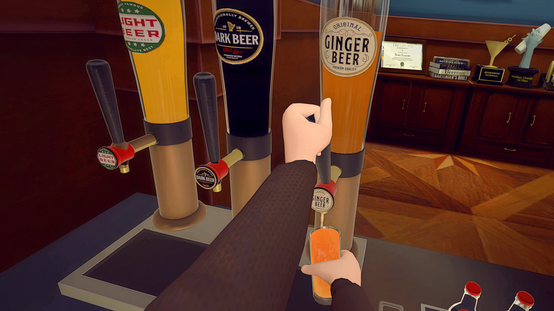 The Mixologist – Ready, set, mix! The Mixologist is a VR bartending game where you'll craft ...